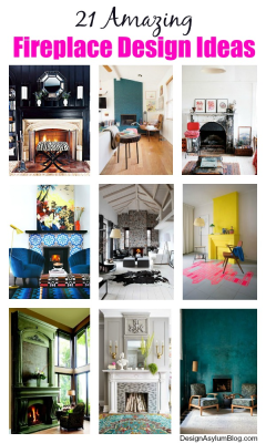 21 Amazing Fireplace Design Ideas - Design Asylum Blog | by Kellie Smith