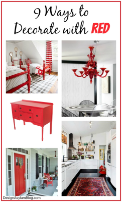 9 Ways to Decorate with Red - Design Asylum Blog | by Kellie Smith