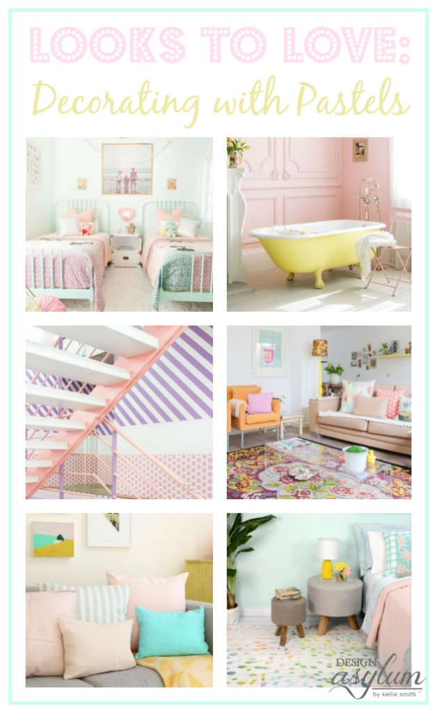 Looks to Love: Decorating with Pastels - Design Asylum Blog | by Kellie ...