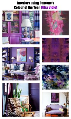 10+Interiors using Pantone's Colour of the Year, Ultra Violet - Design ...