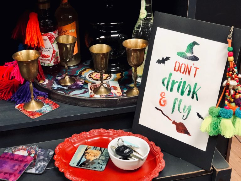 How to Make a DIY Halloween Sign Using Stencils - Design Asylum Blog ...